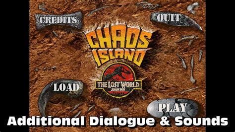 Jurassic Park Chaos Island Chaos Island The Lost World Jurassic Park
