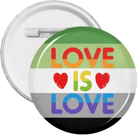 Pin Button Love Is Love Pride Pins Lgbt Buttons Decoration Sold By