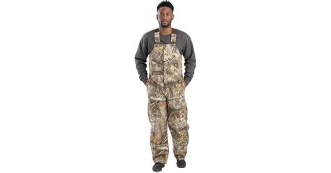 Bernè Heritage Insulated Duck Bib Overall In Metallic For Men Lyst