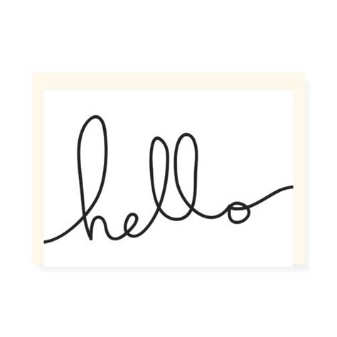 Hello Handwritten