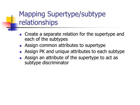 PPT Mapping From Data Model ERD To Relational Model PowerPoint Presentation ID