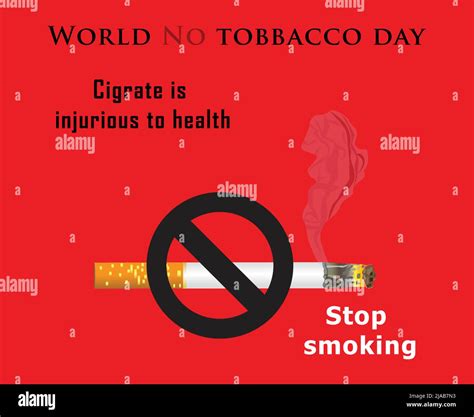 World No Tobacco Day Creative Design Idea For Poster Banner Vector