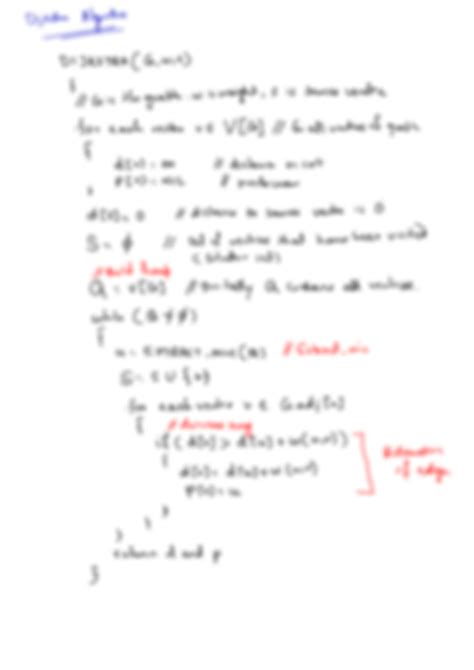 SOLUTION Lecture 6 5 Dijkstra S Algorithm And Analysis Studypool
