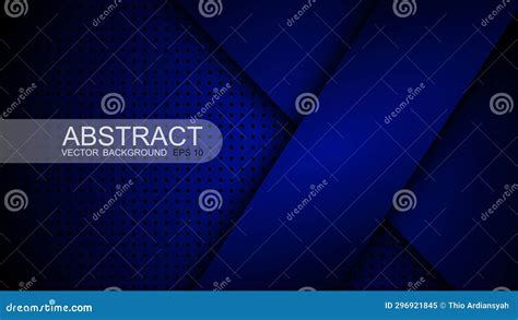 Overlapping Dimensional Background For Modern Website Text And Message Design Stock Vector