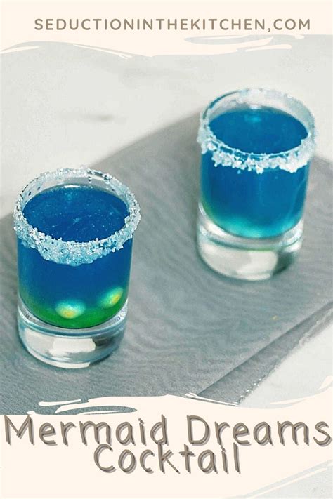 Mermaid Dreams Cocktail The Summer Cocktail Shot