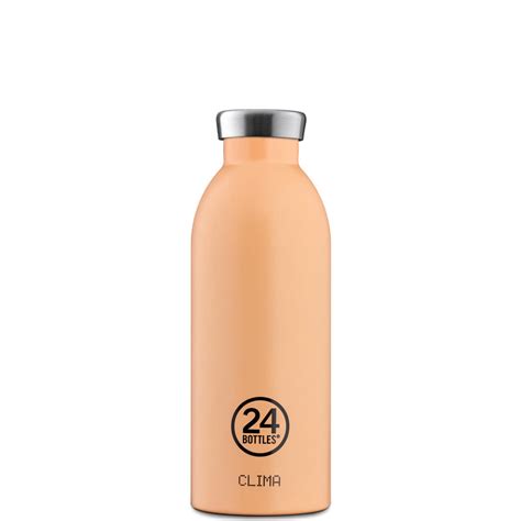 Clima Bottle 500ml Peach Orange 24bottles Hk