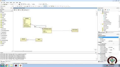 Create Class Diagram Using Staruml Bscit Practicals S