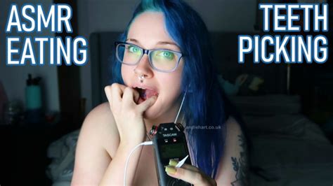 Andie Hart Asmr Crisp Eating And Teeth Picking Manyvids
