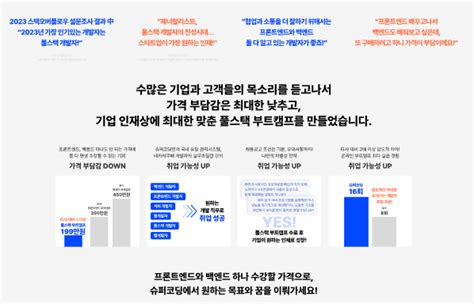 30대 취업 망설이지말고 슈퍼코딩 부트캠프