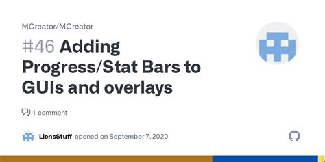 adding progress stat bars to guis and overlays · issue 46 · mcreator