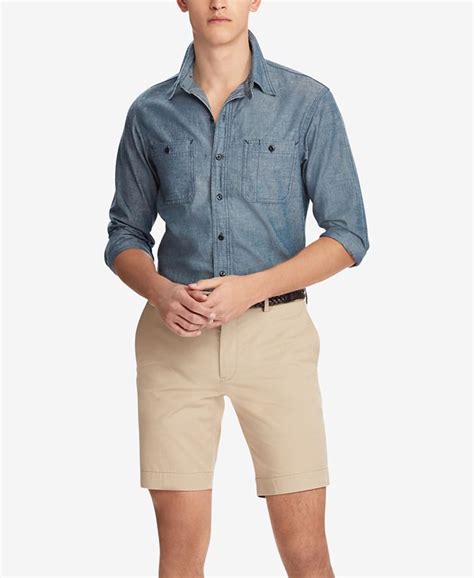 Polo Ralph Lauren Mens Classic Fit Chambray Workshirt Macys