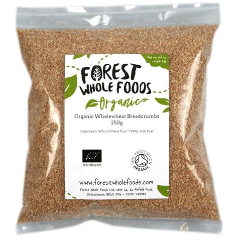 Organic Wholewheat Breadcrumbs Forest Whole Foods