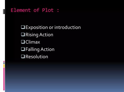 Literary Term Plot Pptx