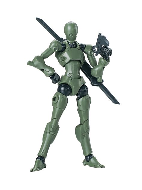 Action Figure 1 18 3 Min Project Xenostrike Vol 2 Green Plastic Model [sheik Mainland