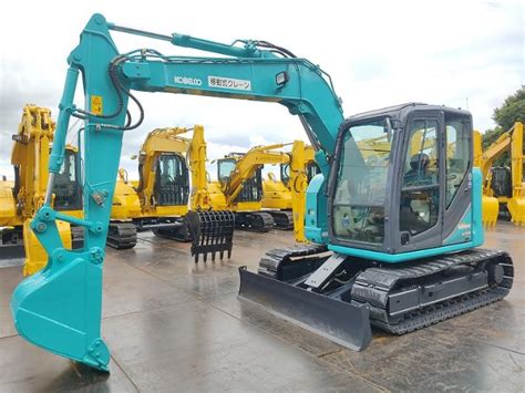 Japanese Used Excavators Kobelco Sk75sr 3 Toku World Be2549