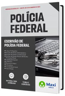 Apostila Preparatória Polícia Federal 2023 Maxi Educa Maxi Educa