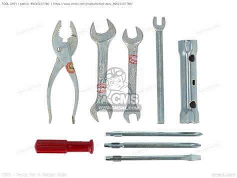 89010107780 Tool Assy Honda Buy The 89010 107 780 At Cmsnl