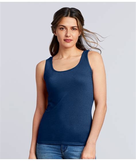 Gildan Ladies Softstyle Tank Top Vests And Tanks From Garment Graphixs Uk
