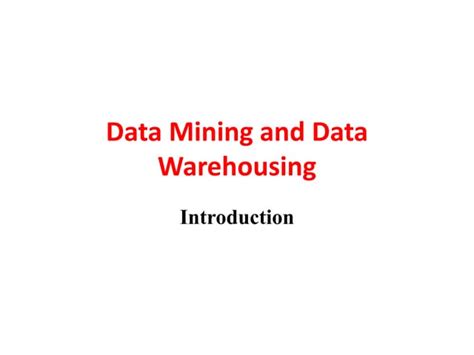 Architecture Of Data Mining System Pptx