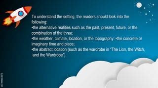 Setting Plot Conflict And Point Of View PPTX