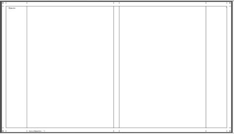 Blank Book Front Cover Template