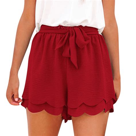 Simu Shorts For Women Womens Fashion Versatile Shorts Double Layer