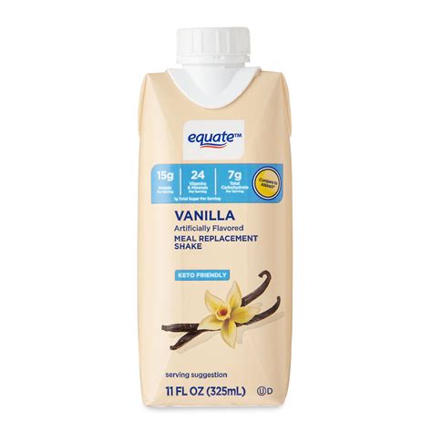 Equate Meal Replacement Shake Vanilla 4 Ct 11 Fl Nepal Ubuy