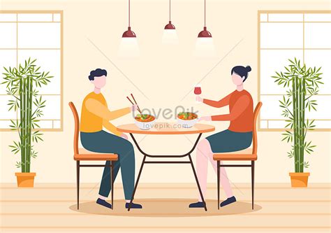 전통적인 태국 음식 일러스트레이션 일러스트 무료 다운로드 Lovepik