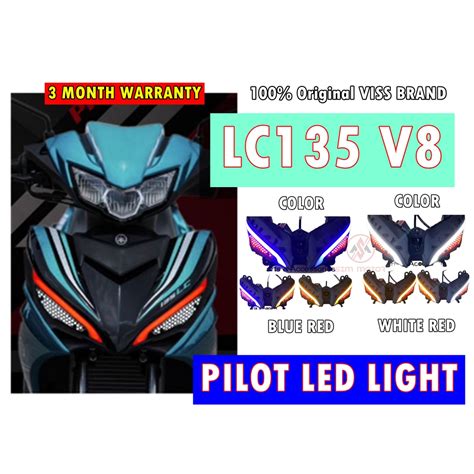 Mata Gaban Lc V8 LC135 FI V8 MATAGABAN VISS PILOT LIGHT LED EAGLE EYE