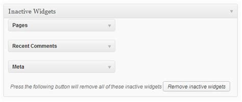 Cómo Eliminar Widgets Inactivos En Wordpress Aprender Marketing
