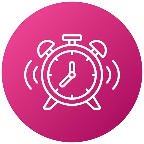 Premium Vector Vector Design Alarm Clock Icon Style