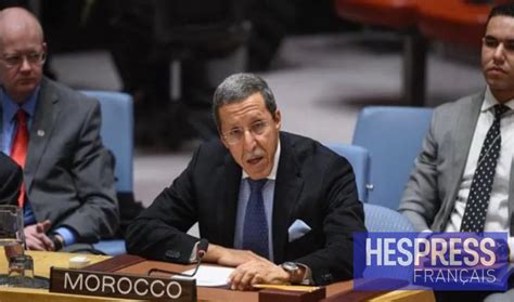 Passe Darmes Acerbe Entre Omar Hilale Et Lambassadeur Algérien Devant