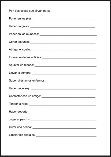 Sirven Para Actividades De Comprensión Estimulacion Cognitiva Para