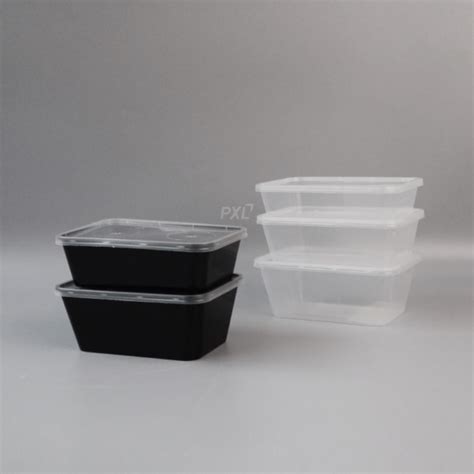 Plastic Rectangle Container With High Lid Pxl Marketing