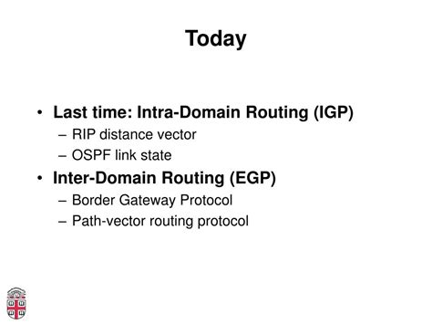 Ppt Csci 1680 Network Layer Inter Domain Routing Powerpoint Presentation Id 2838208