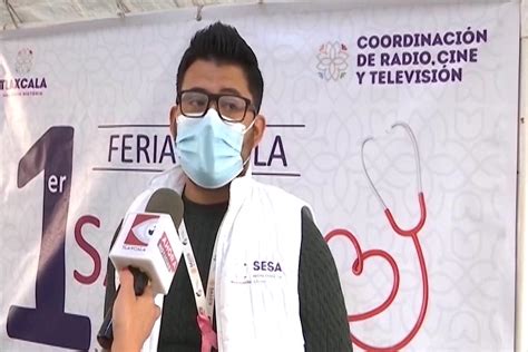 Realizan la Primera Feria de la Salud al interior de la Coordinación de