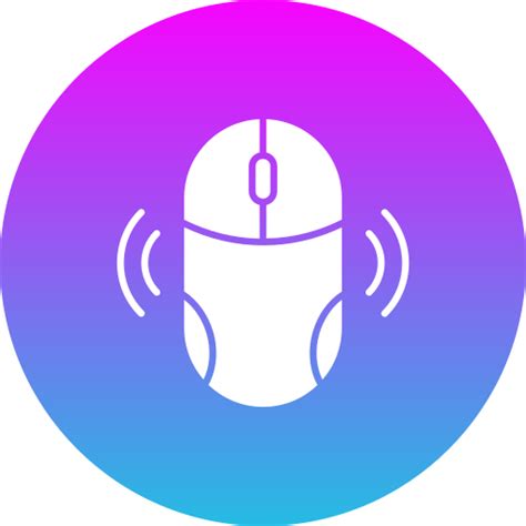 Wireless Mouse Generic Gradient Fill Icon