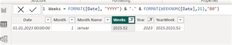 Solved Convert Date Into Year Week Microsoft Fabric Community