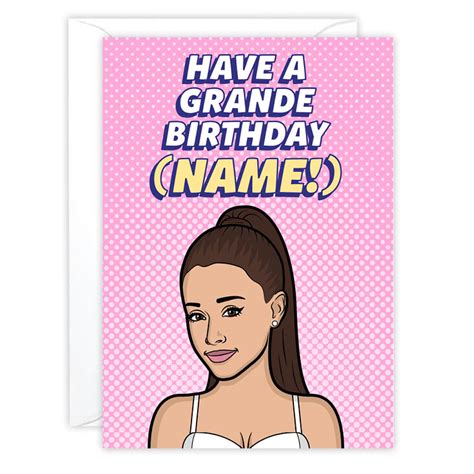 Ariana Birthday Card HollerPop