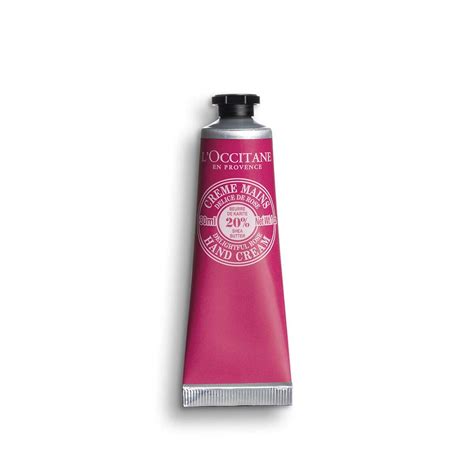 Loccitane Shea Butter Delightful Rose Hand Cream For Unisex 1 Oz Hand