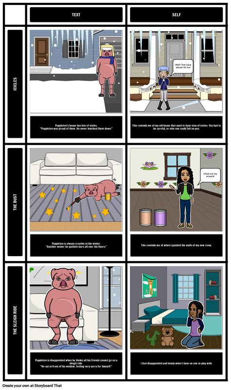 Poppleton In Winter Connections Storyboard Par Ashley Trudeau
