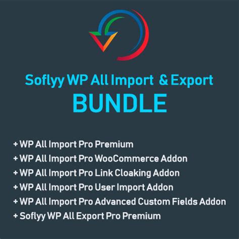 Soflyy Wp All Import Export Wp