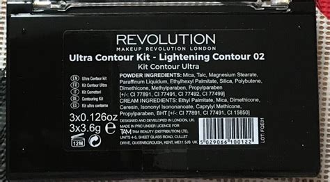Makeup Revolution Ultra Contour Kit Lightening Contour Pick World Of