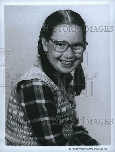 1986 Press Photo Tannis Vallely In Head Of The Class Historic Images