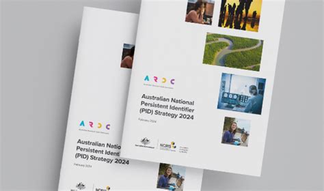 Australian National Persistent Identifier Pid Strategy And Roadmap Ardc