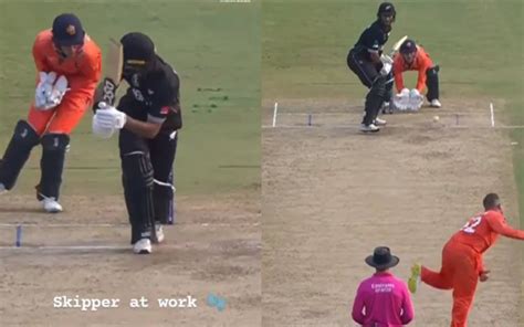 VIDEO नदरलडस क MS Dhoni सकट एडवरडस क कपग दख आ जएग