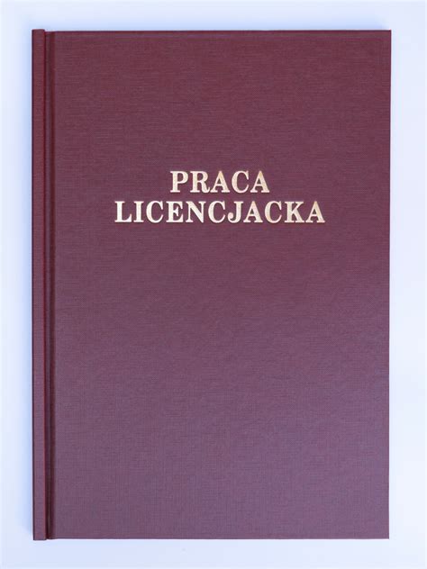 Oprawianie Prac Dyplomowych Katowice Drukorz