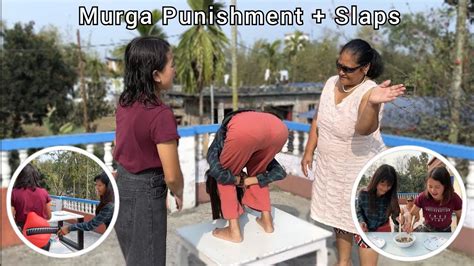 Murga Punishment Back Slap Chopsticks Challenge 🥢 Funny Games