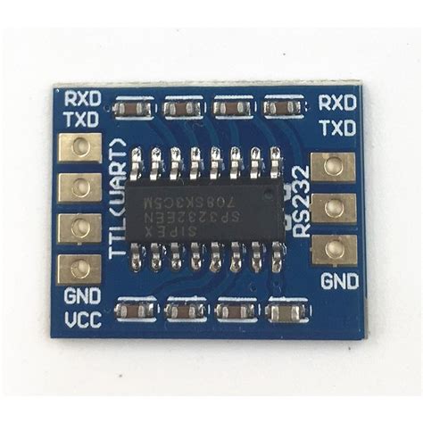 庫存不用等 【no】 Rs232 Sp3232 Ttl轉rs232模組 Rs232轉ttl 刷機線串口模組 沉金板 W現 蝦皮購物