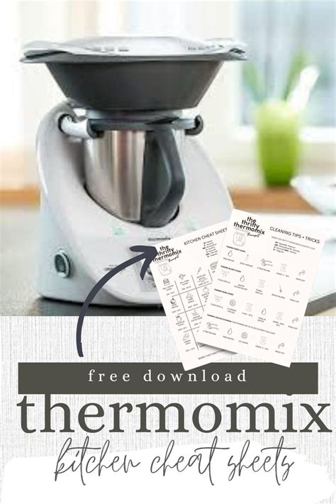 Thermomix Cheat Sheet Free Download Thrifty Thermomix Therapist
